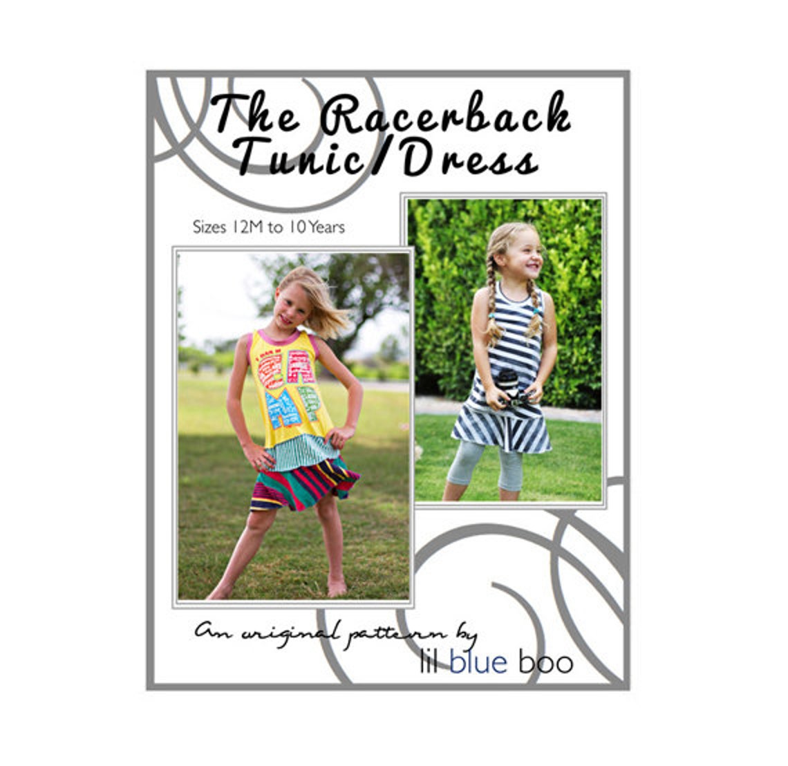 DIY PDF Sewing Pattern and Tutorial Racerback Dress for | Etsy