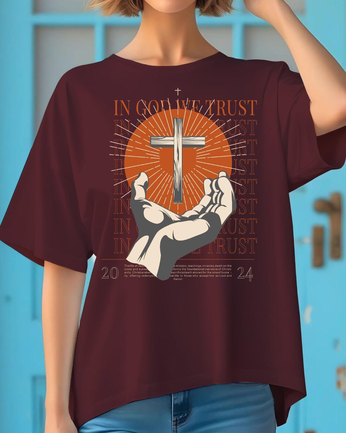 In God We Trust PNG, Christian Faith Digital Download, Religious ...