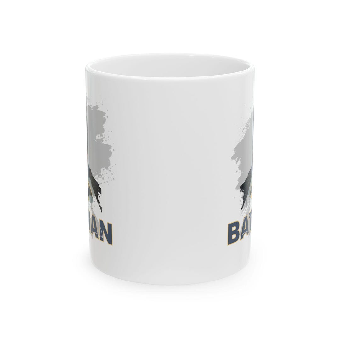 Batman Ceramic Mug Superhero Coffee Cup, DC Comics Tea Mug, Dark Knight ...