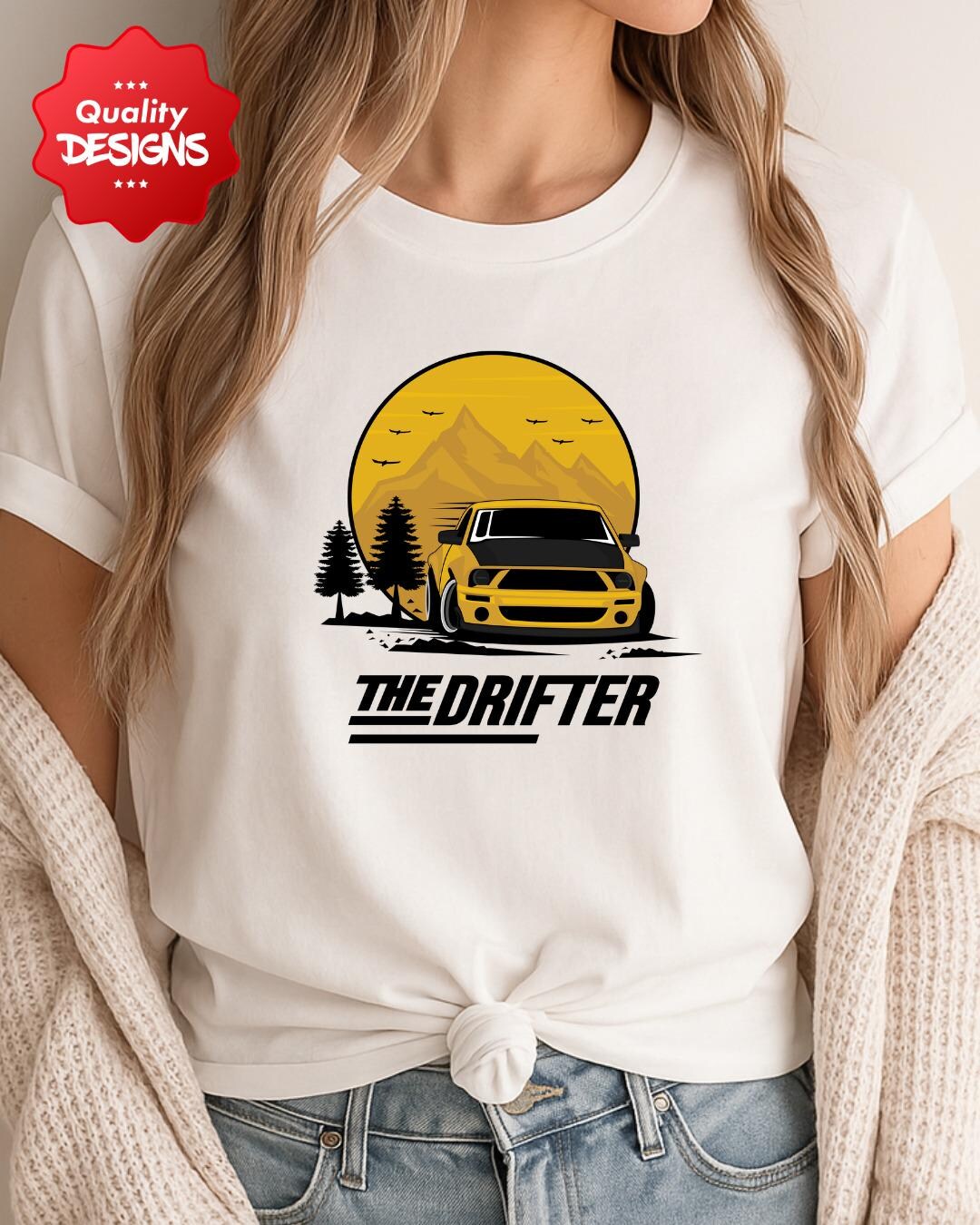 The Drifter PNG, Lone Wanderer T-shirt Design, Moody Vintage ...