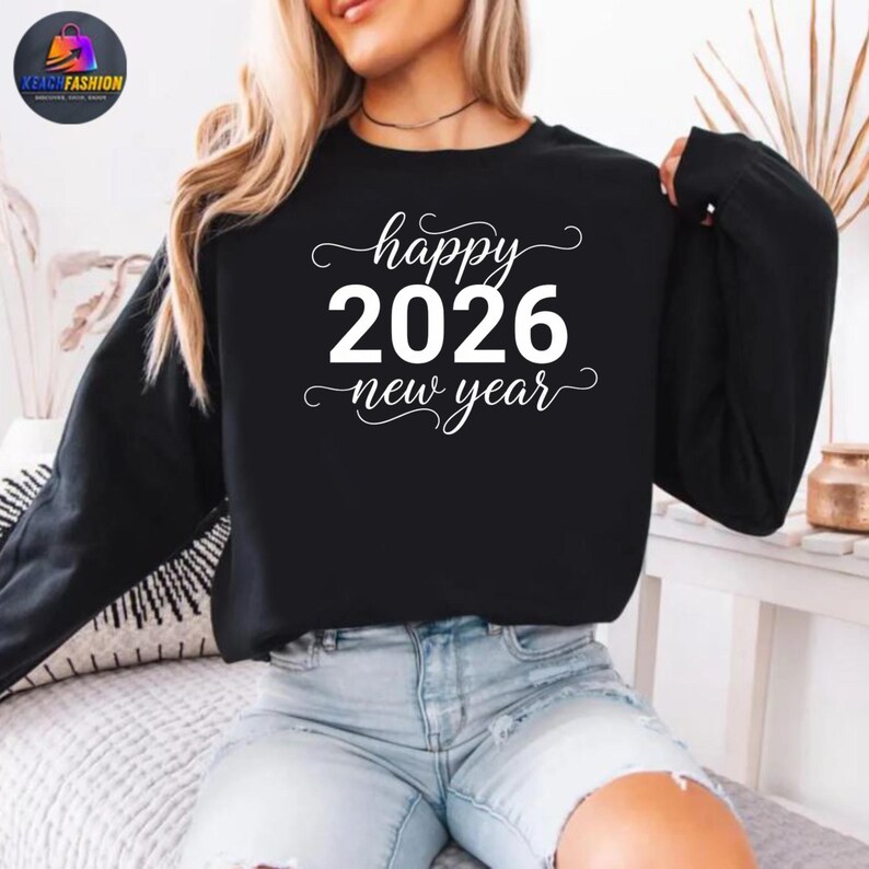 Happy New Year 2026 PNG, Retro Sublimation Design (digital Download) - Etsy