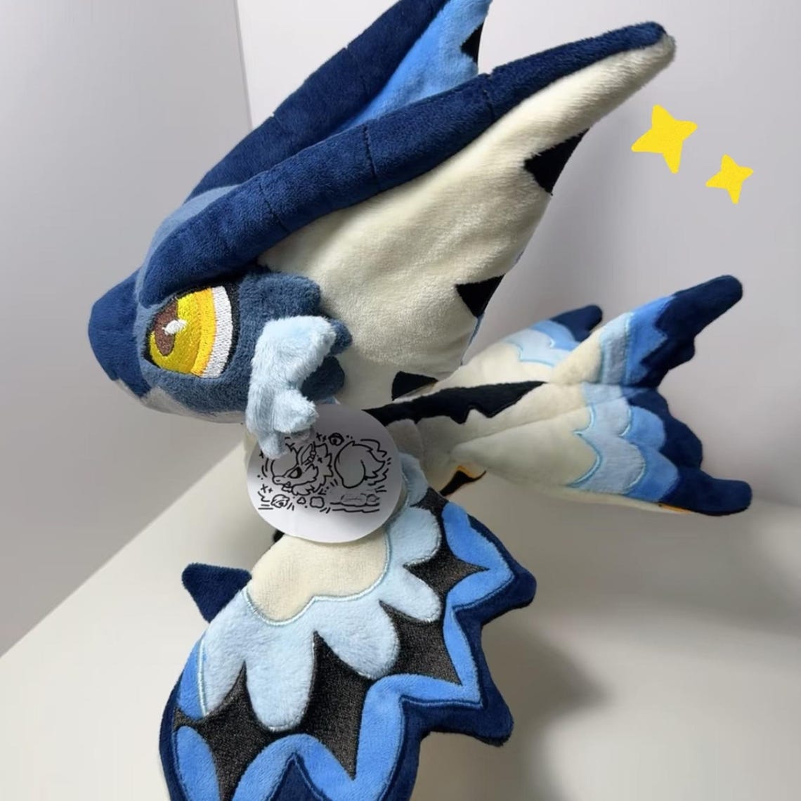Monster Hunter Shrieking Legiana Plush Doll,handmade 40/30/20cm Dragon ...