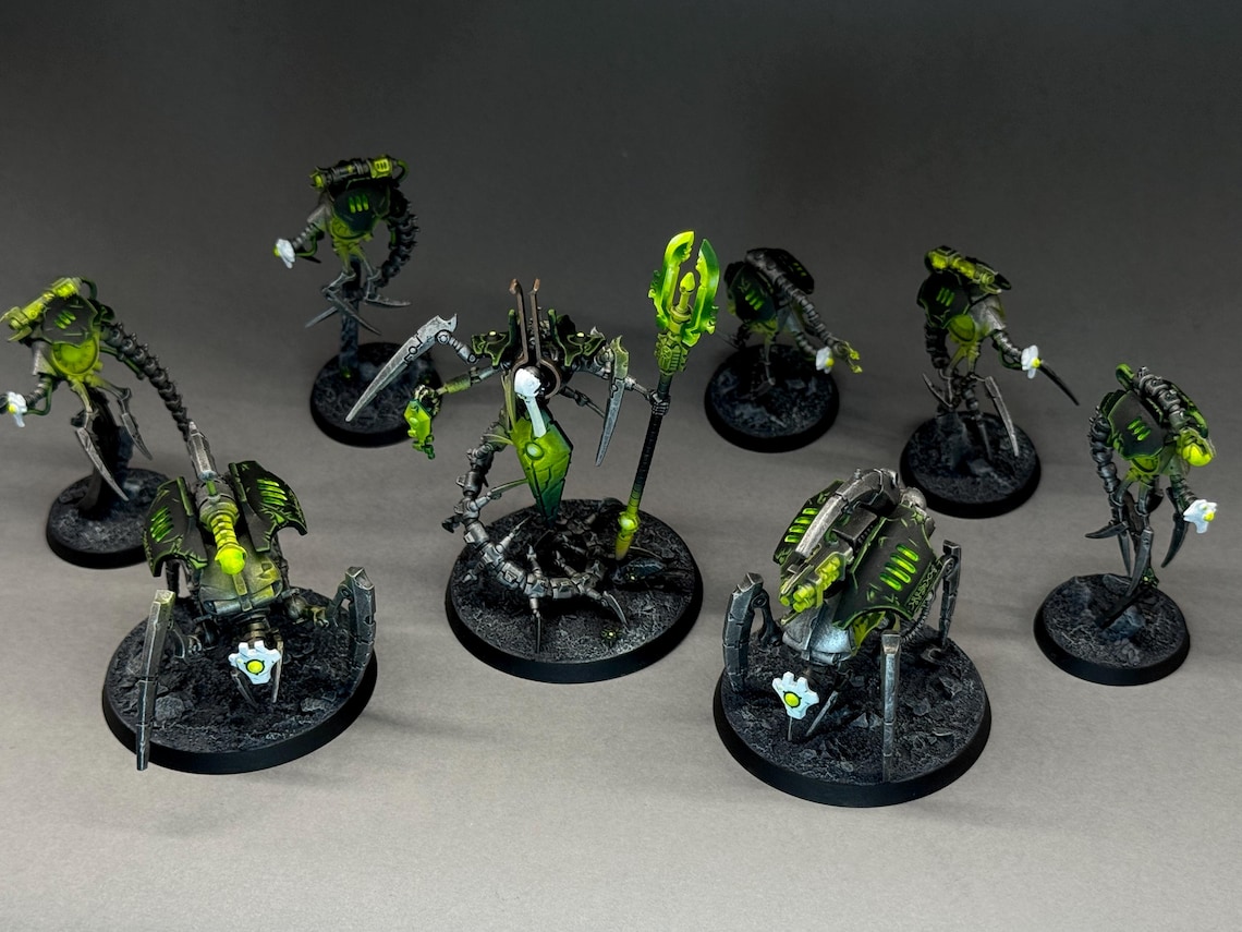 Kill Team: Canoptek Circle, Necrons, Pro Painted, Warhammer 40K - Etsy