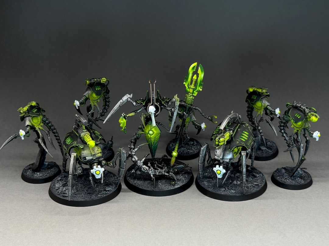 Kill Team: Canoptek Circle, Necrons, Pro Painted, Warhammer 40K - Etsy