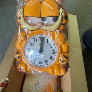 Rare Vintage Garfield Wall Clock - Etsy