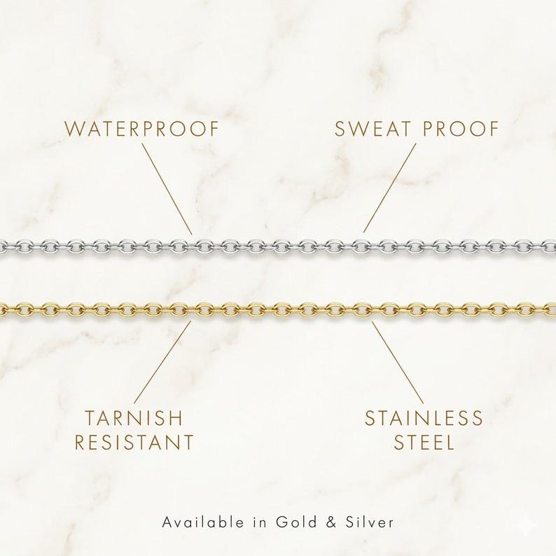 Pearl Anklet Gold Layered Stainless Steel Ankle Bracelet Double Strand ...