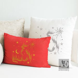 Moon and Stars Machine Embroidery Design - Celestial Stitch Pattern ...