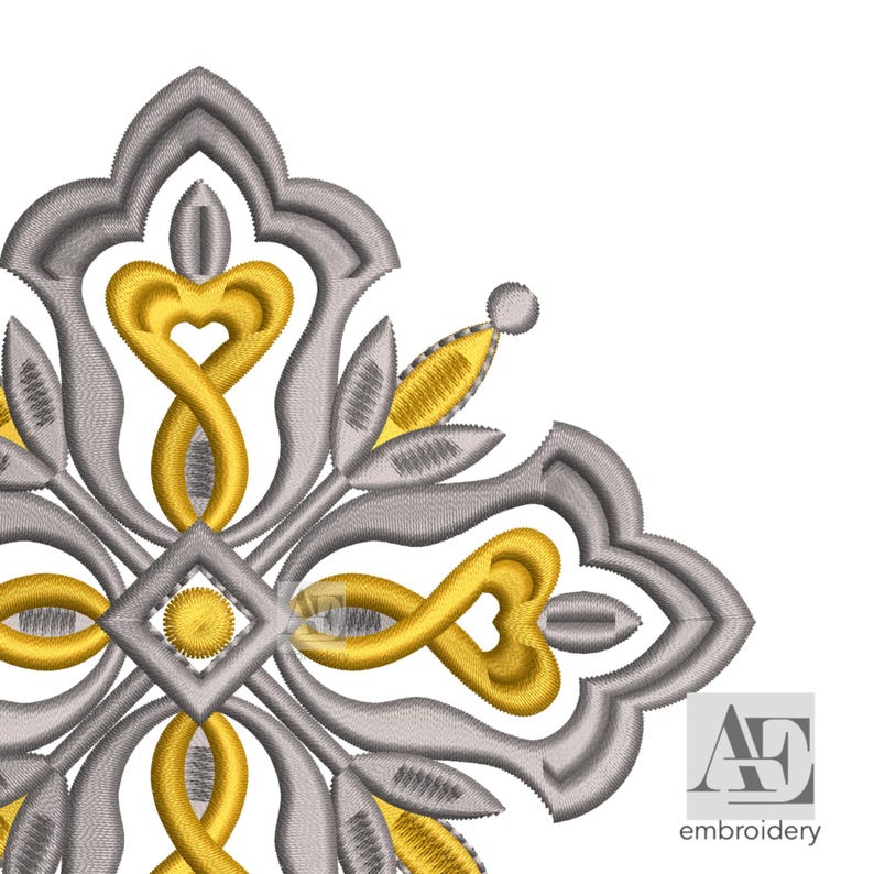 Holy Cross Machine Embroidery Design – Religious Design for Church ...