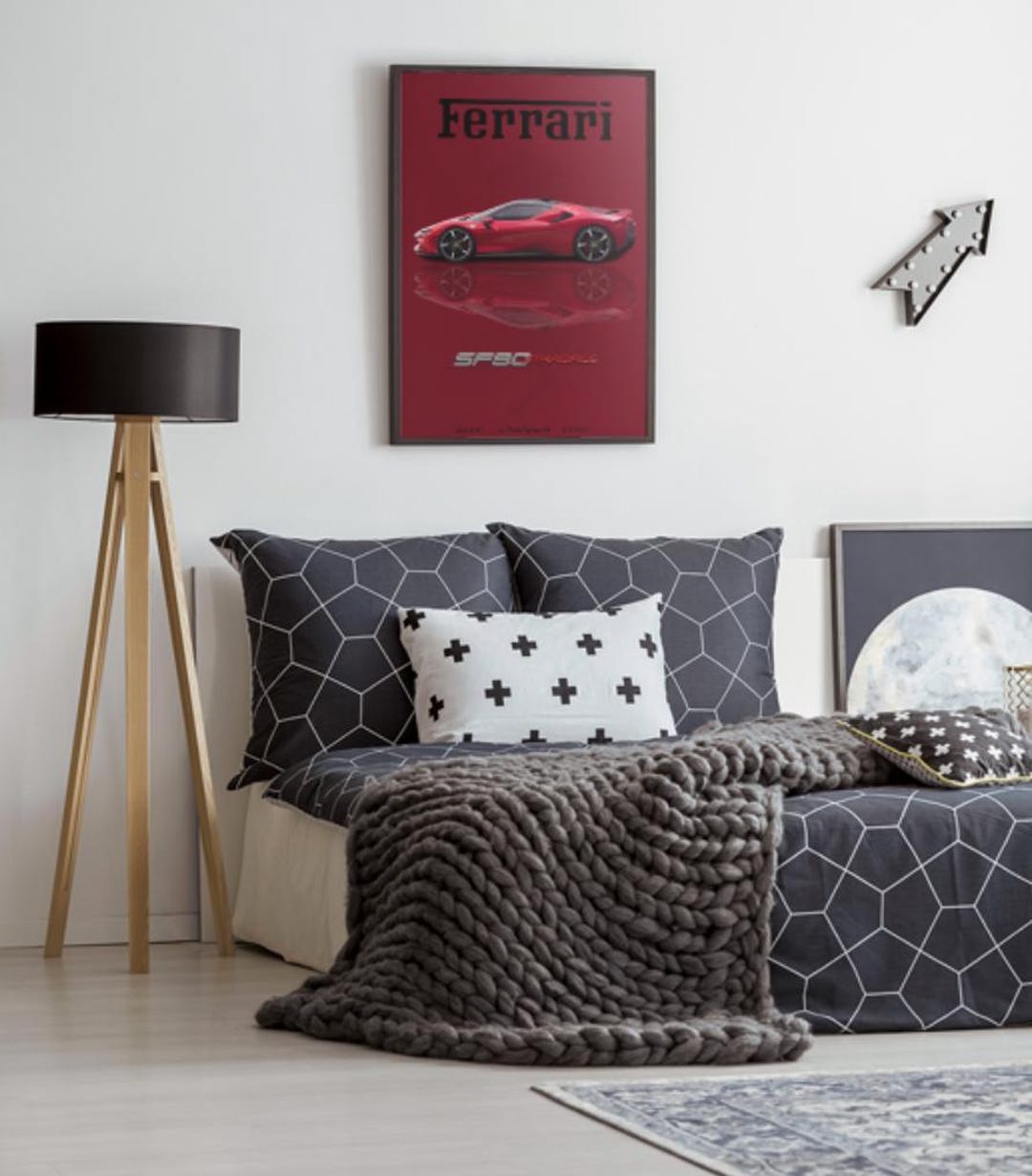 Ferrari SF90 Poster - Etsy