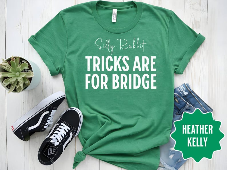 Bridge Card Game Tee: Funny Gift for Bridge Players - Etsy