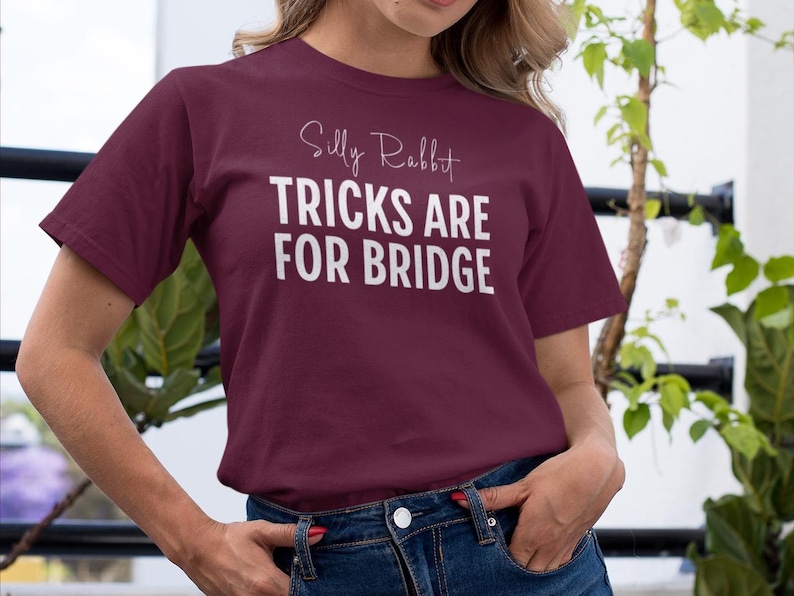 Bridge Card Game Tee: Funny Gift for Bridge Players - Etsy