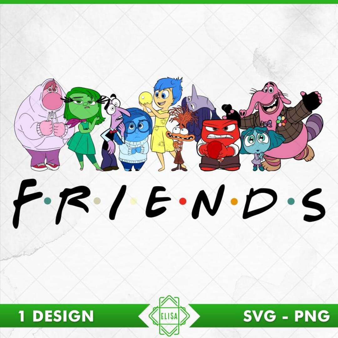 Inside Out Friends Svg Png,inside Out Clipart Bundle, Inside Out SVG ...