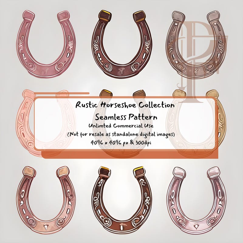Rustic Horseshoe Patterns - Etsy