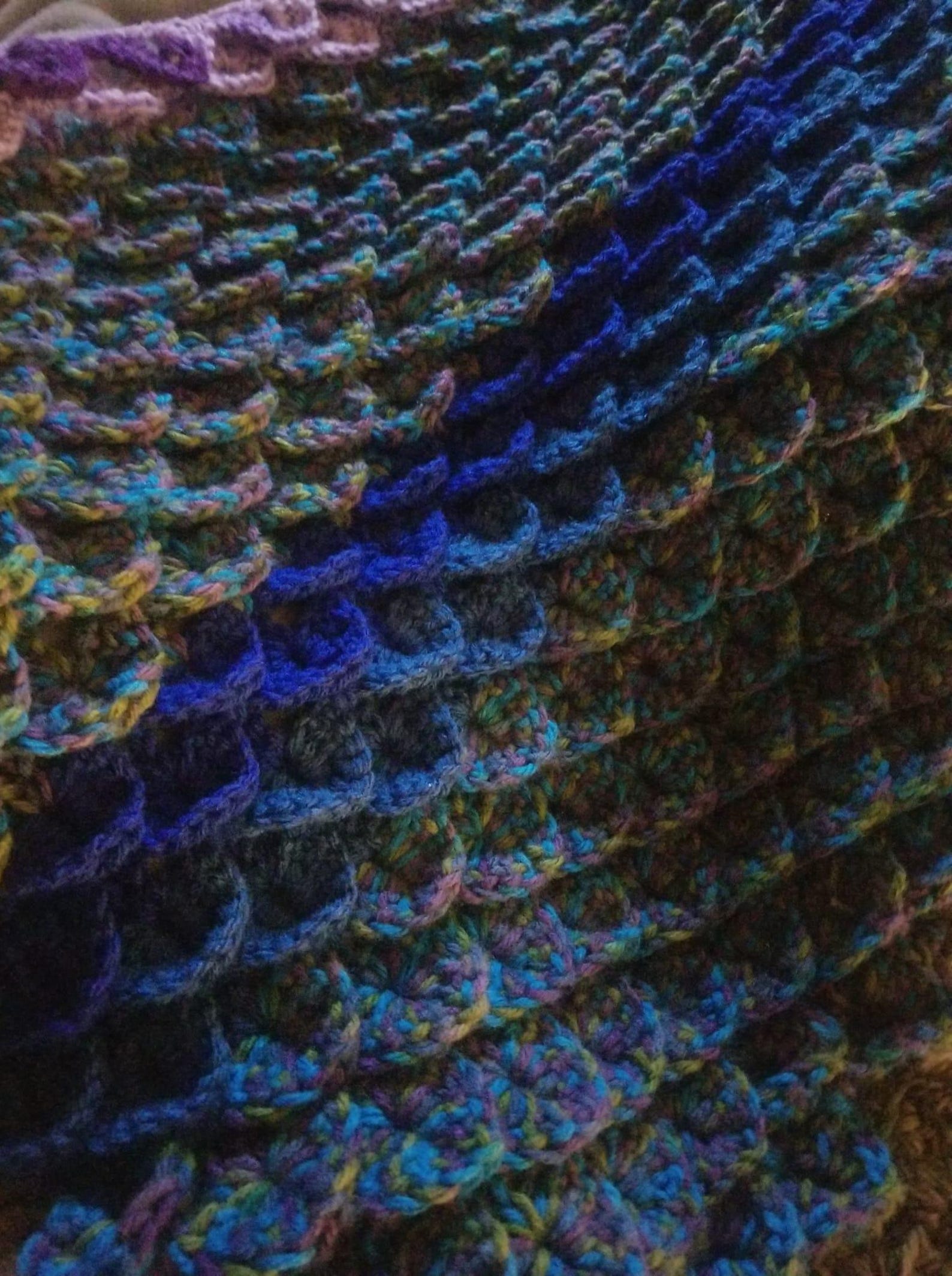 Dragon or Mermaid Scale Crochet Pattern - Etsy