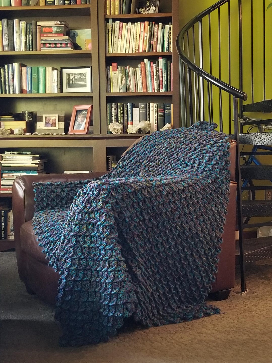 Dragon or Mermaid Scale Crochet Pattern - Etsy