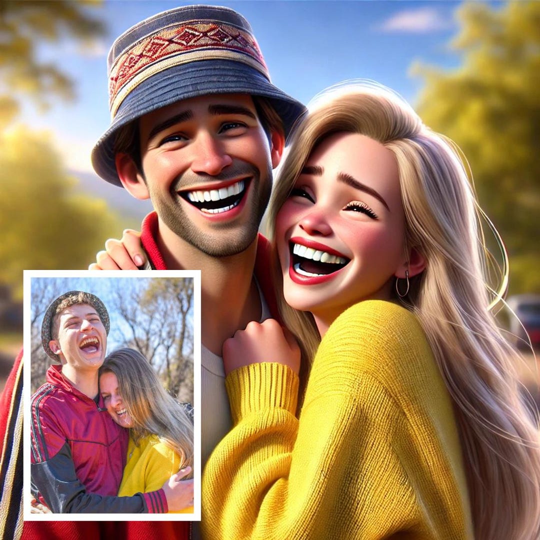 Custom Cartoon Portrait From Photo, Personalized Family Portrait ...