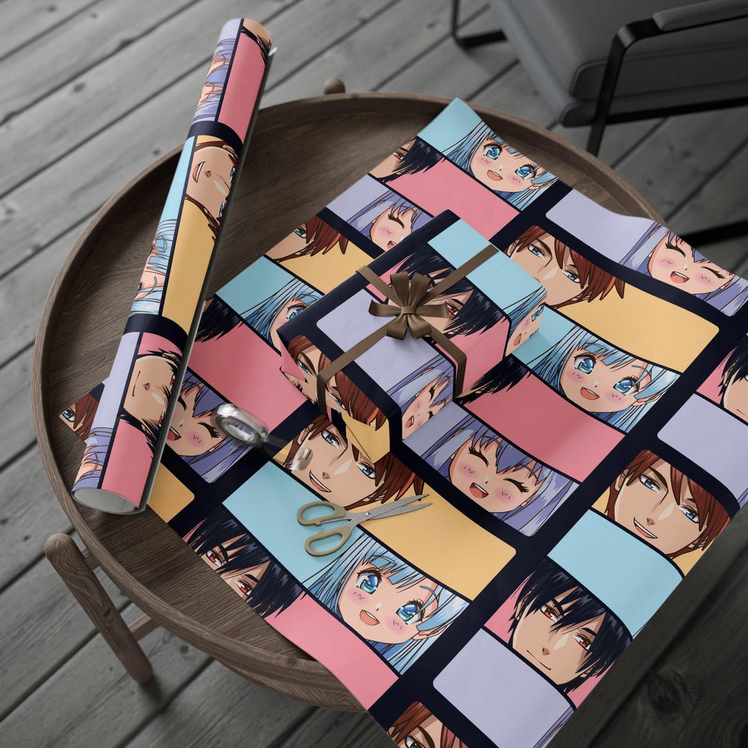 Fun Anime Wrapping Papers - Etsy