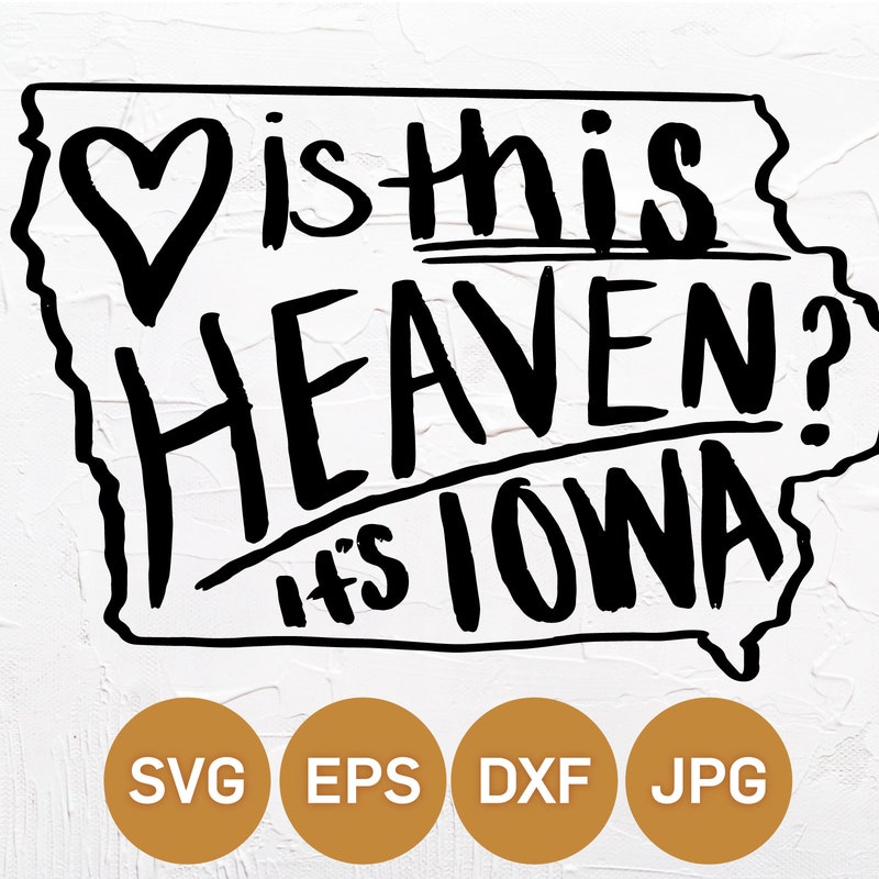 Iowa Svg - Etsy