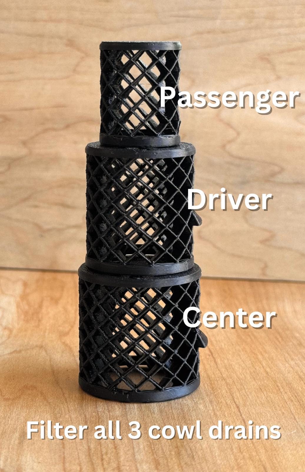 2023+ Ram Promaster Cowl Drain Debris Filter Set of 3 | Fits Promaster ...