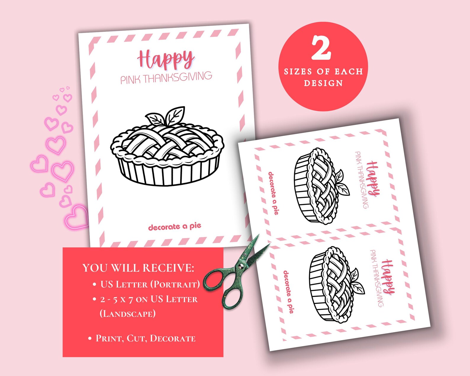 PRINTABLE Thanksgiving Coloring Pages Bundle, Kids Coloring Bundle ...