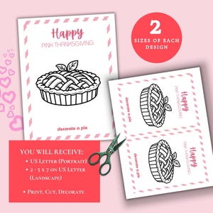 PRINTABLE Thanksgiving Coloring Pages Bundle, Kids Coloring Bundle ...