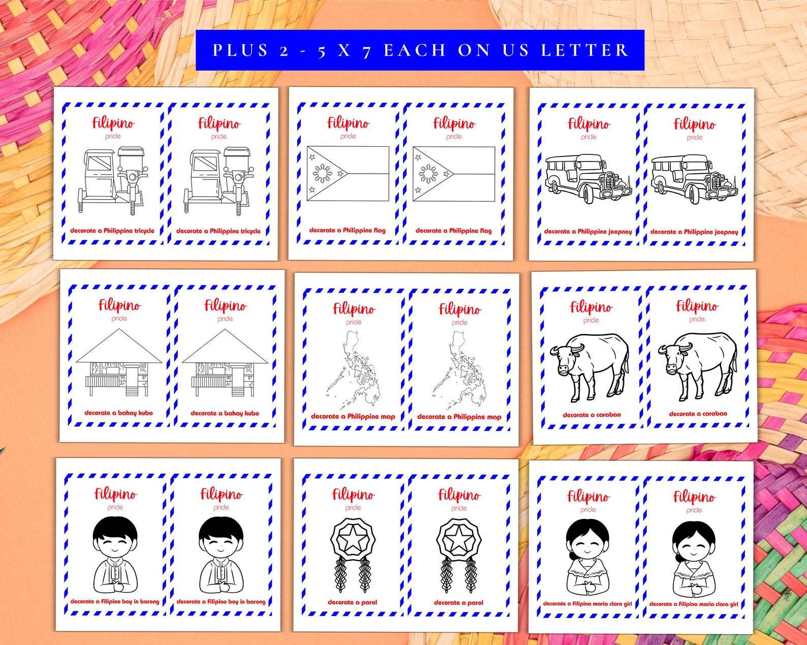 Filipino Pride, Coloring Pages for Kids, Coloring Sheets, Kids Coloring ...