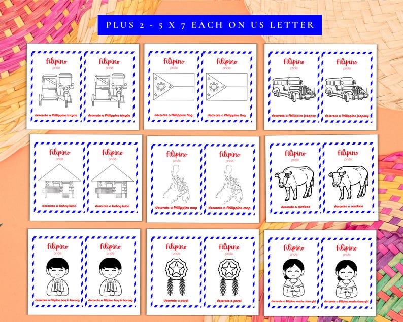 Filipino Pride, Coloring Pages for Kids, Coloring Sheets, Kids Coloring ...