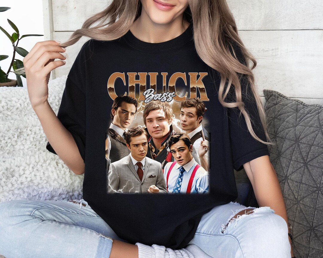 Retro Chuck Bass Shirt, Chuck Bass Sweater, Chuck Bass Tshirt, Chuck ...