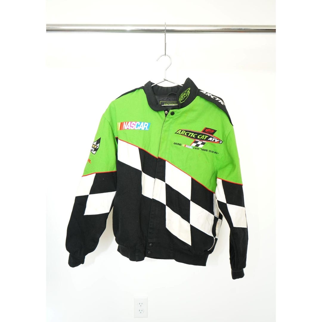 Vintage Arcticwear by Arctic Cat ATV Nascar Racing Jacket Small Women's ...