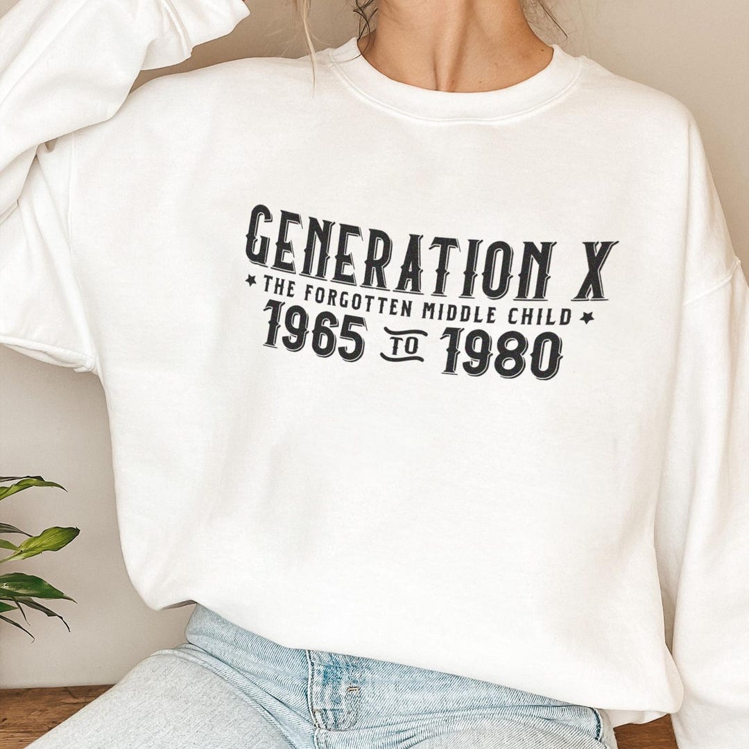 Gen X 1965 1980 , Vintage Birthday, Generation X, Birthday Gifts ...