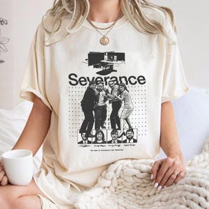 Severance TV Show Graphic Tee | Lumon Industries Fan Shirt | Retro Thriller Sci-fi T-shirt ...