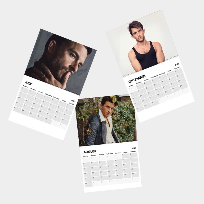 Jonathan Bailey 2026 Calendar | 2026 Wall Calendar | Gift for Fans ...