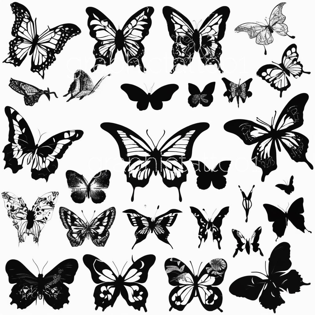 Monarch SVG Bundle Butterfly SVG, Digital Download, Laser Cutting File ...