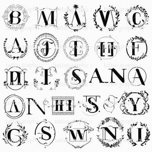 Unique Liters Design Bundle -25 SVG & PNG Line Art Illustrations, Cute ...