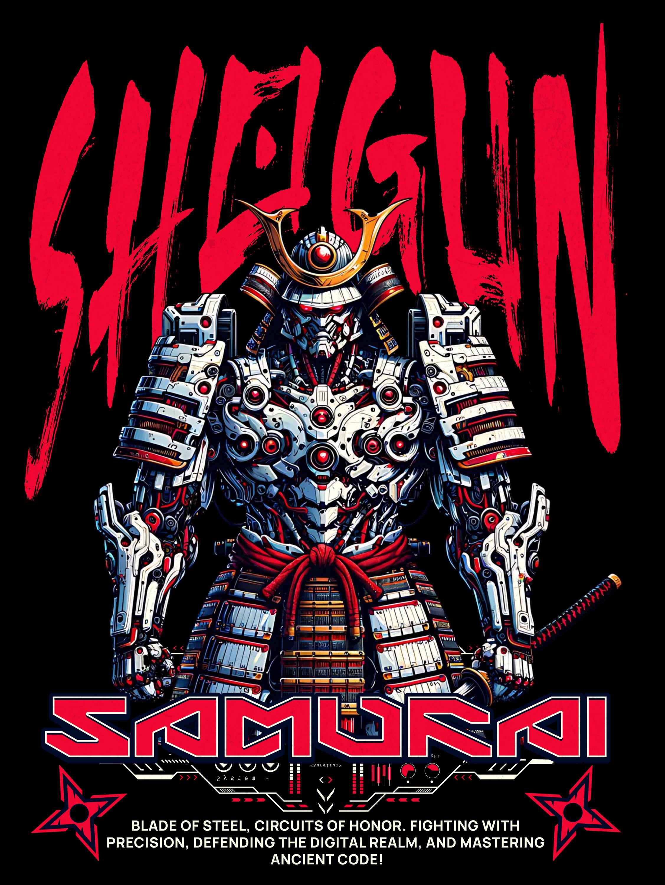 Premium Samurai and Cyberpunk SVG Bundle Unique Design for T-shirts ...