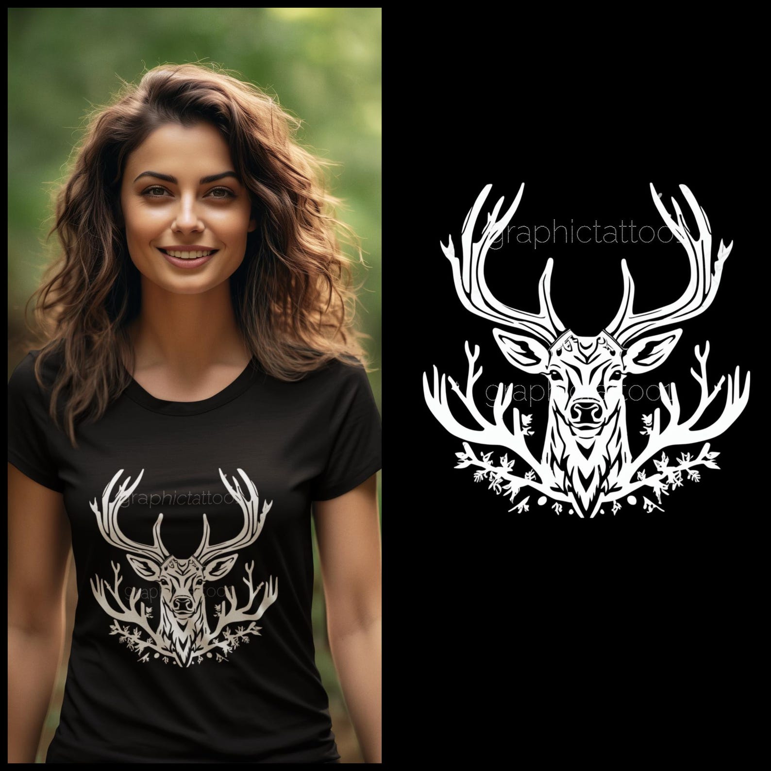 Deer Hunting SVG Bundle - Buck Head Clipart - Hunting Season Digital ...