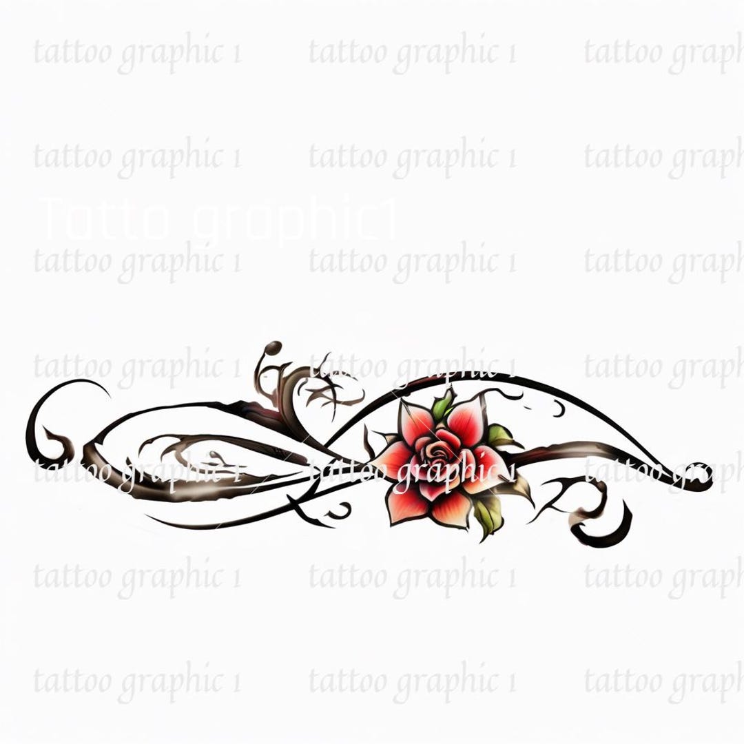 8 One-of-a-kind Lower Back Tattoo | Unique Digital Download for ...