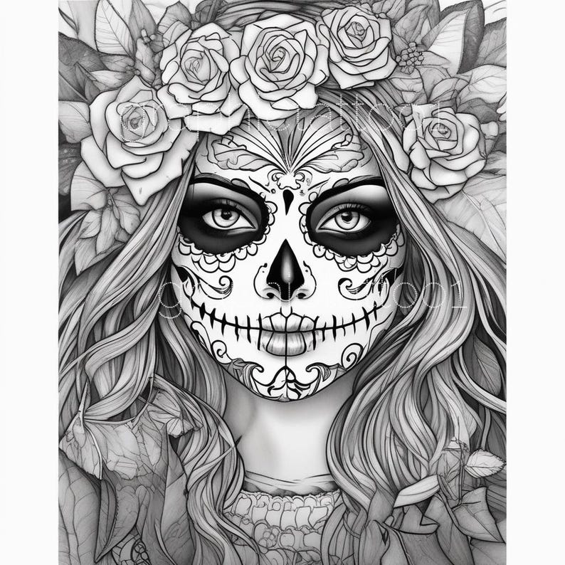 60 Unique Sugar Skull Girl Coloring Pages - Engaging Printables for ...