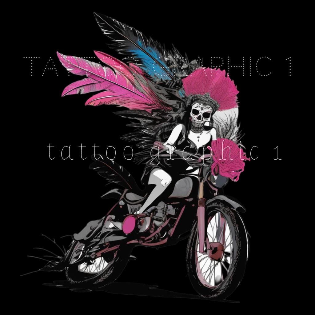 Retro Glam Skull Art | Unique Printable Wall Art & Vibrant Pop Culture ...