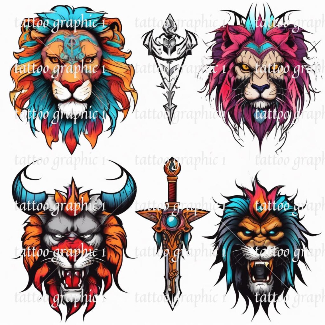 Traditional Tattoos SVG Bundle | 60 Clean Tattoo Art Bundle | Cricut ...