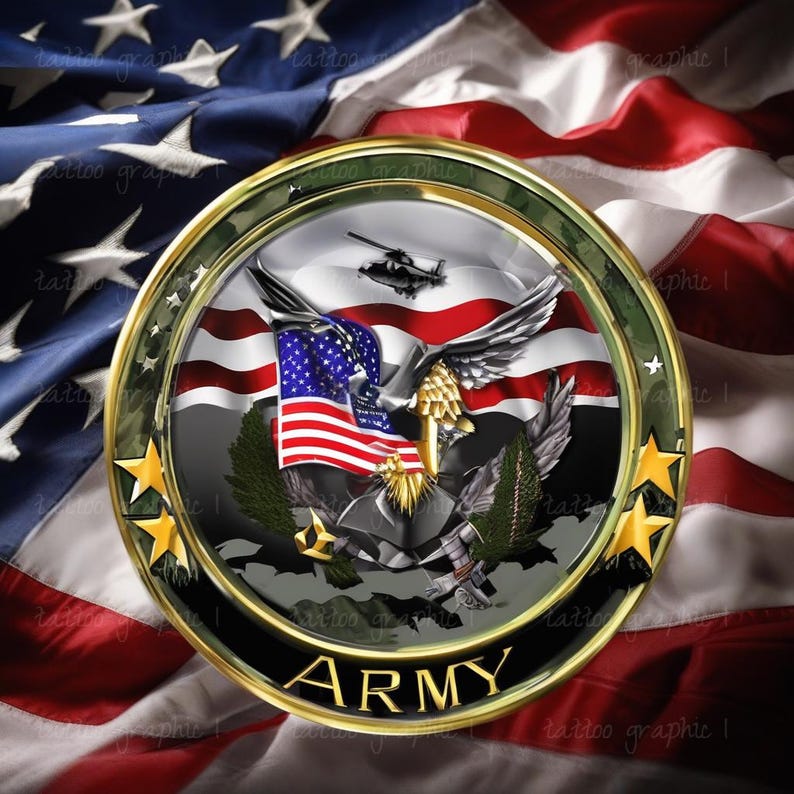 Army Digital Downloads: 10 Unique 3D Sublimation Tumbler Designs for ...