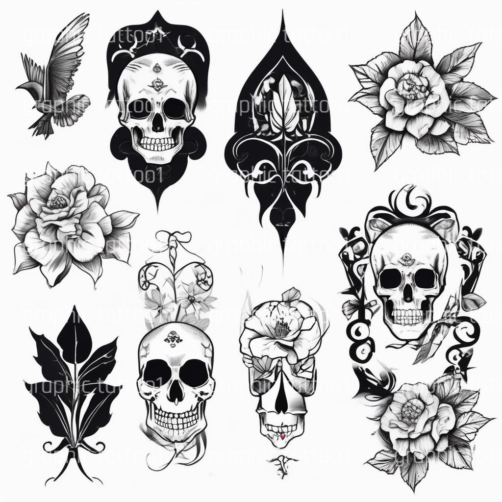 Gothic Skull SVG and Witchy Floral Skull PNG Design | Spooky Mama ...