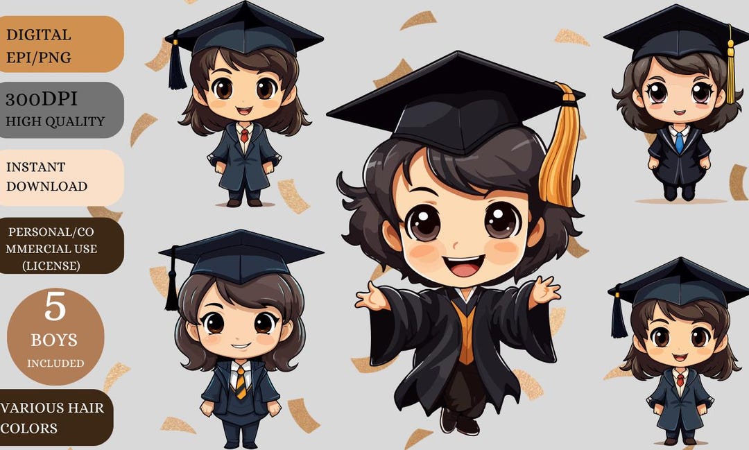 Graduation Cliparts, Vector Party, Boy Graduation Arts, Celebration PNG ...