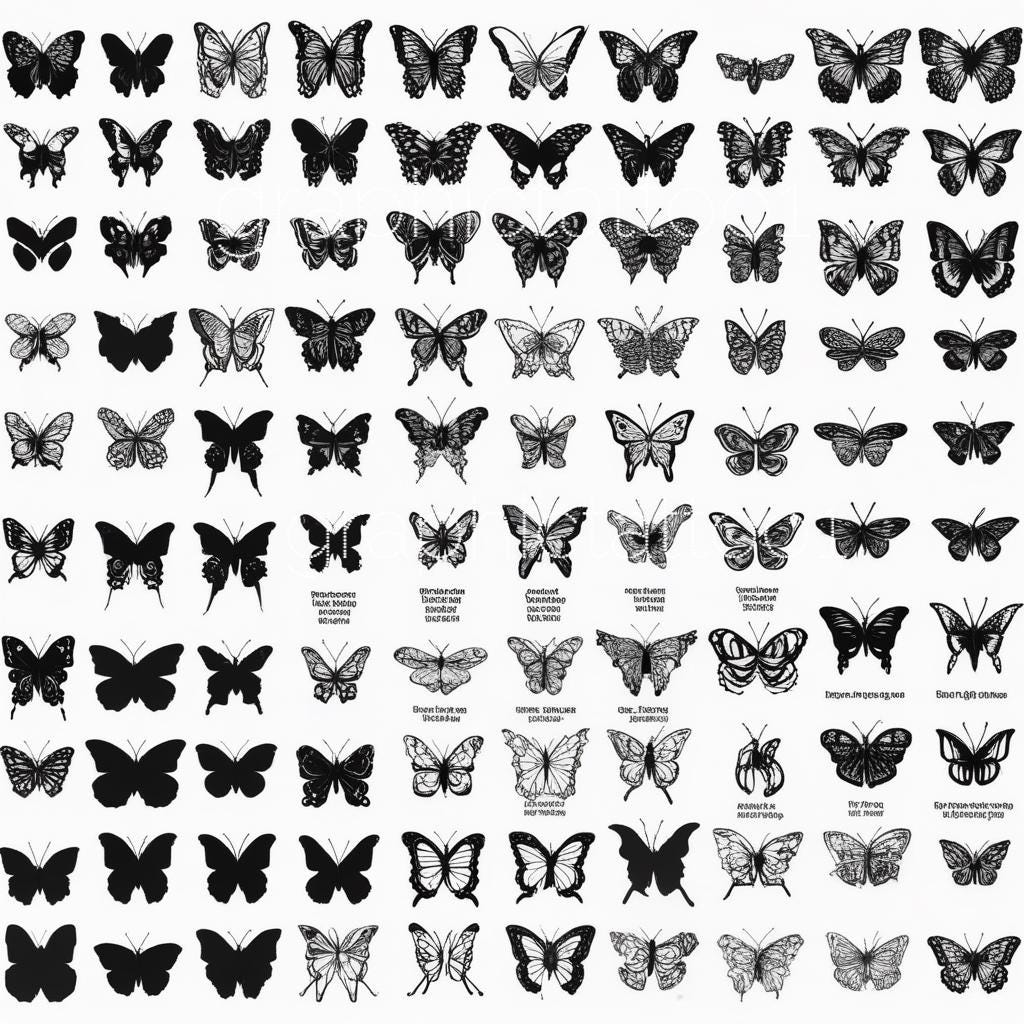 Monarch SVG Bundle Butterfly SVG, Digital Download, Laser Cutting File ...