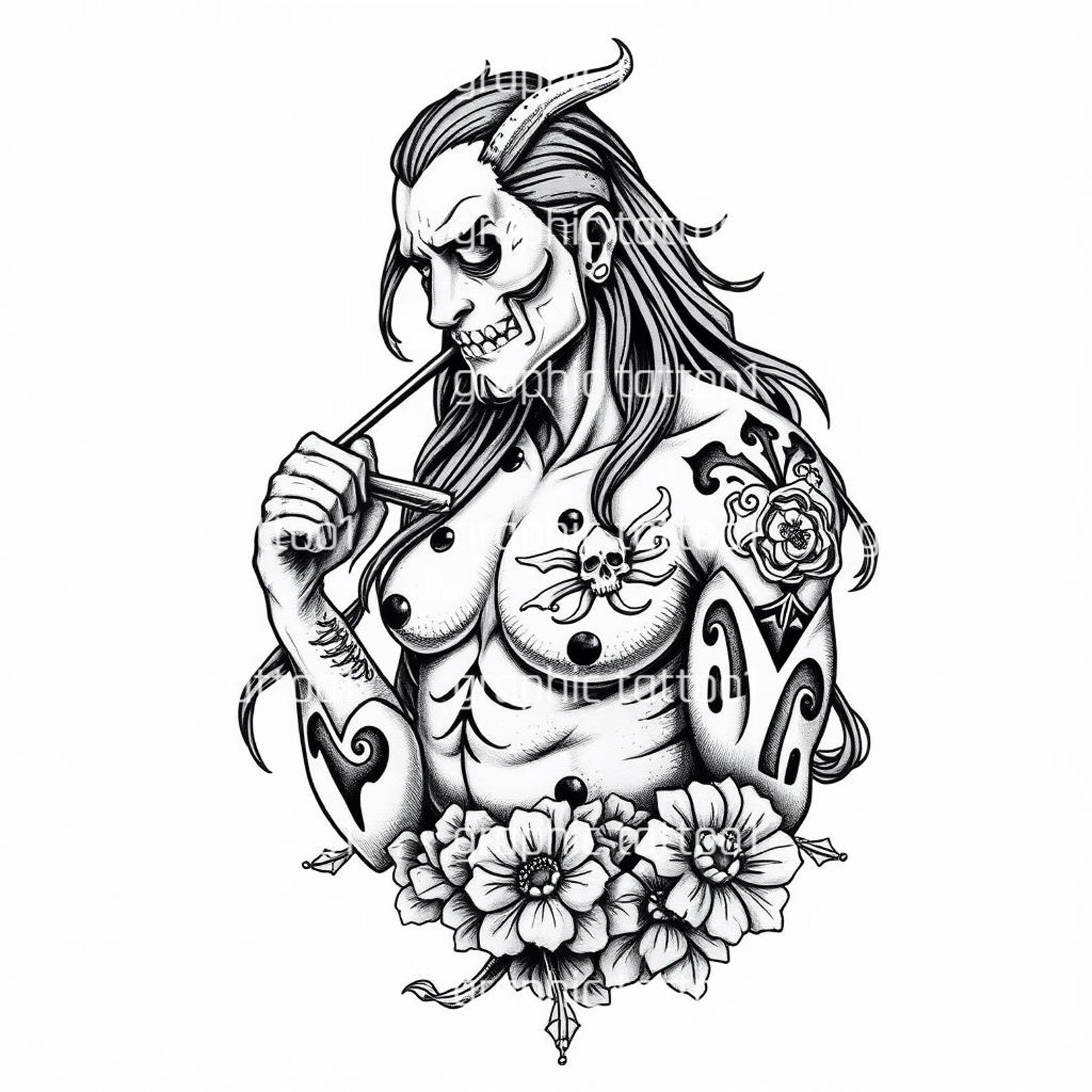 Tattoo Design - 4 Unique High Resolution PNG File Downloads on White ...