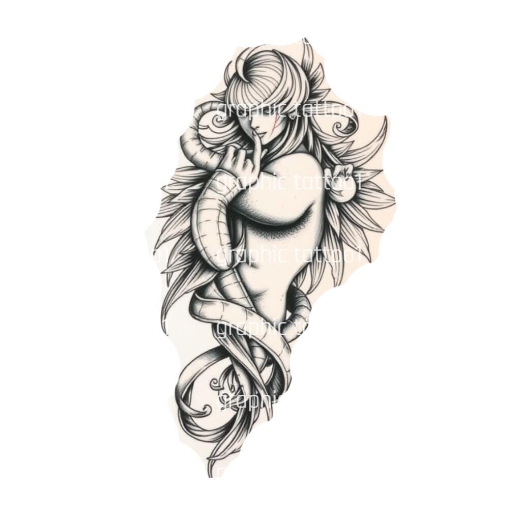 Tattoo Design - 4 Unique High Resolution PNG File Downloads on White ...