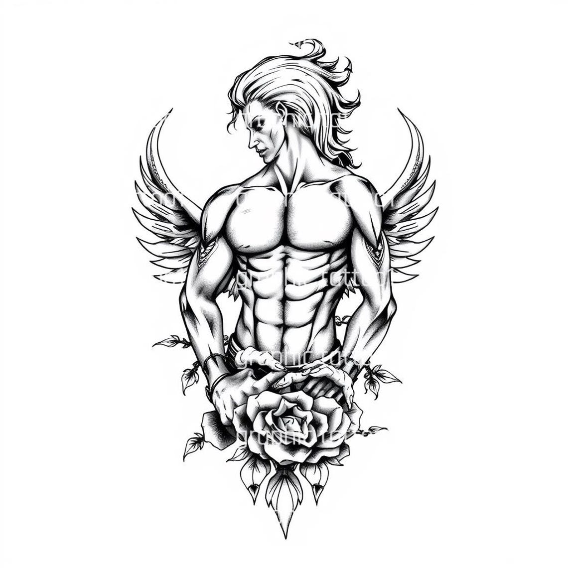 Tattoo Design - 4 Unique High Resolution PNG File Downloads on White ...