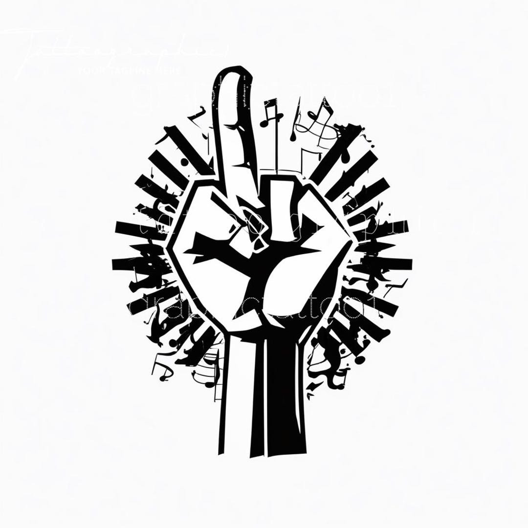 Middle Finger SVG | Funny Download, Flipping off Cut File for Cricut ...