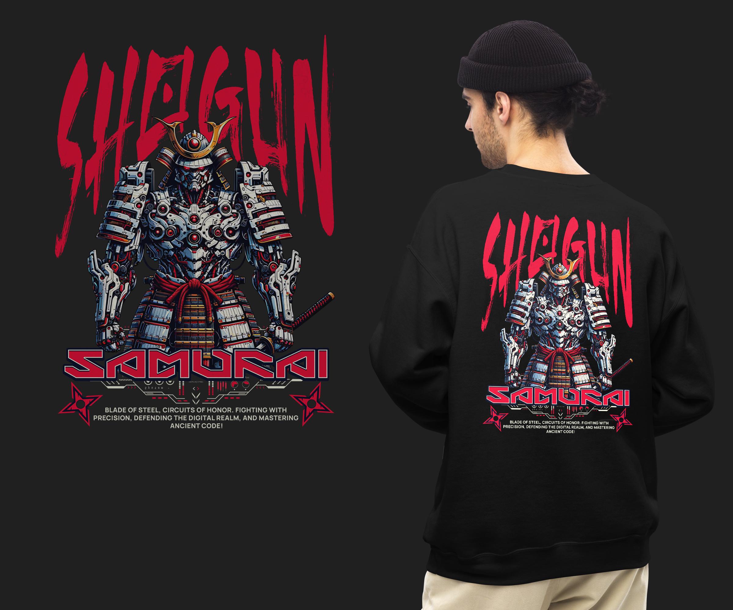 Premium Samurai and Cyberpunk SVG Bundle Unique Design for T-shirts ...