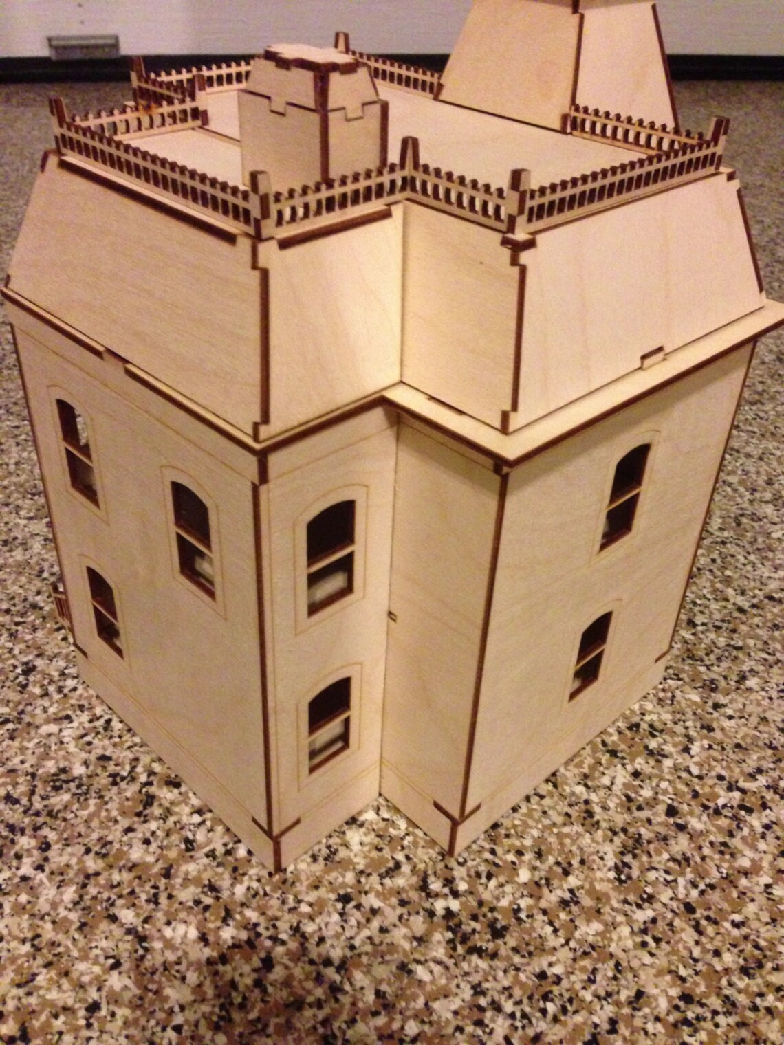 Bates Motel Haunted House Laser-cut Wooden Model Kit | Etsy UK